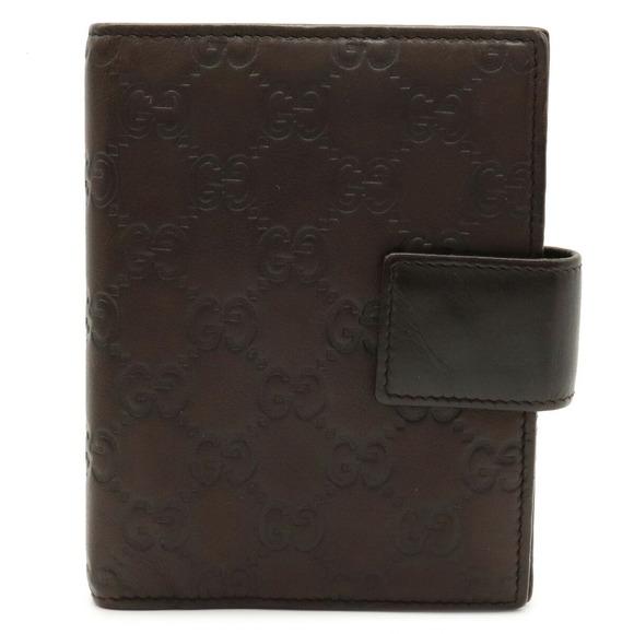 Gucci | Bags | Gucci Guccisima Leather Notebook Cover Brown | Poshmark